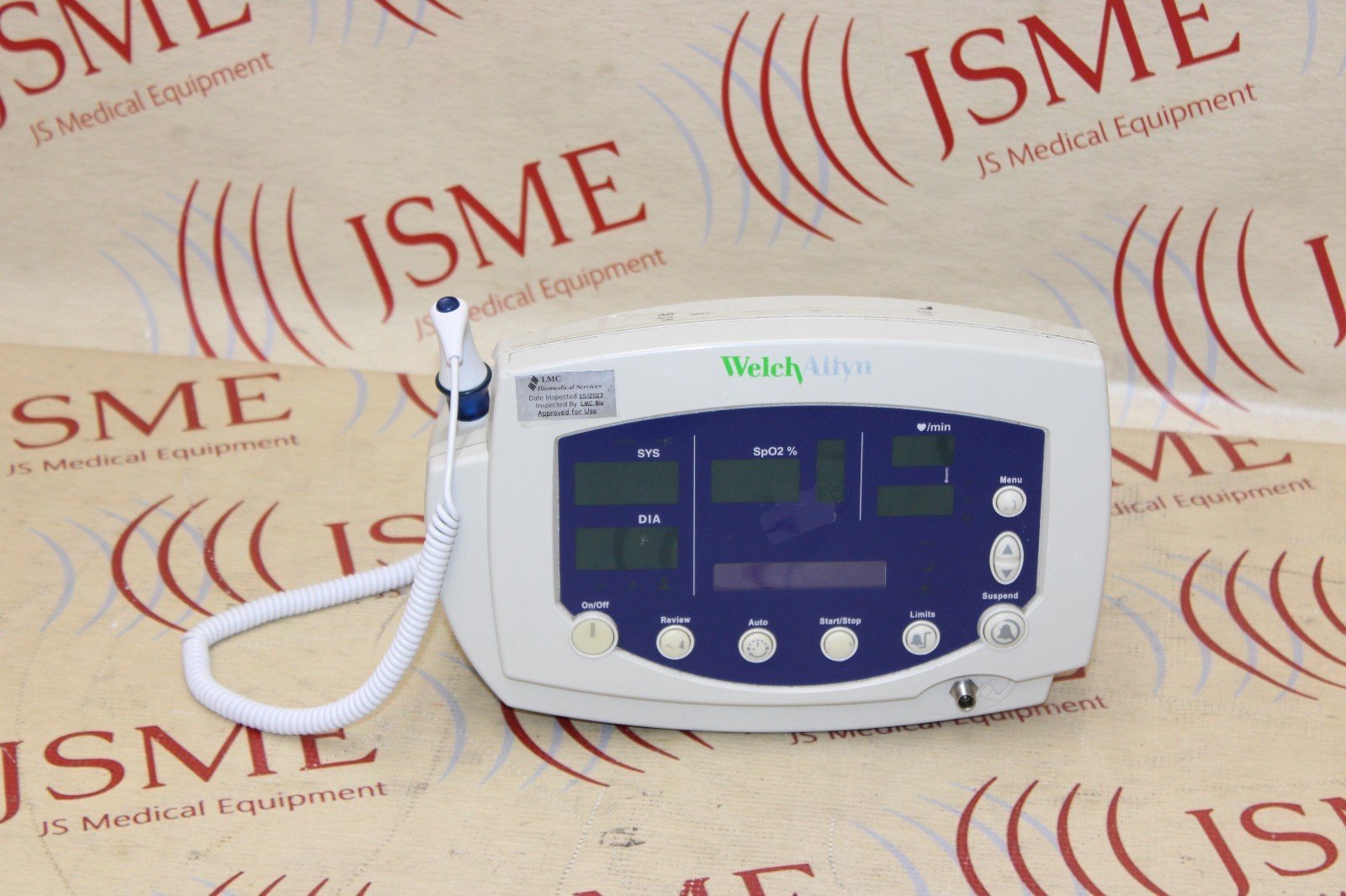 Welch Allyn 53STP Vital Signs Monitor With Probe – JS Medical Equipment