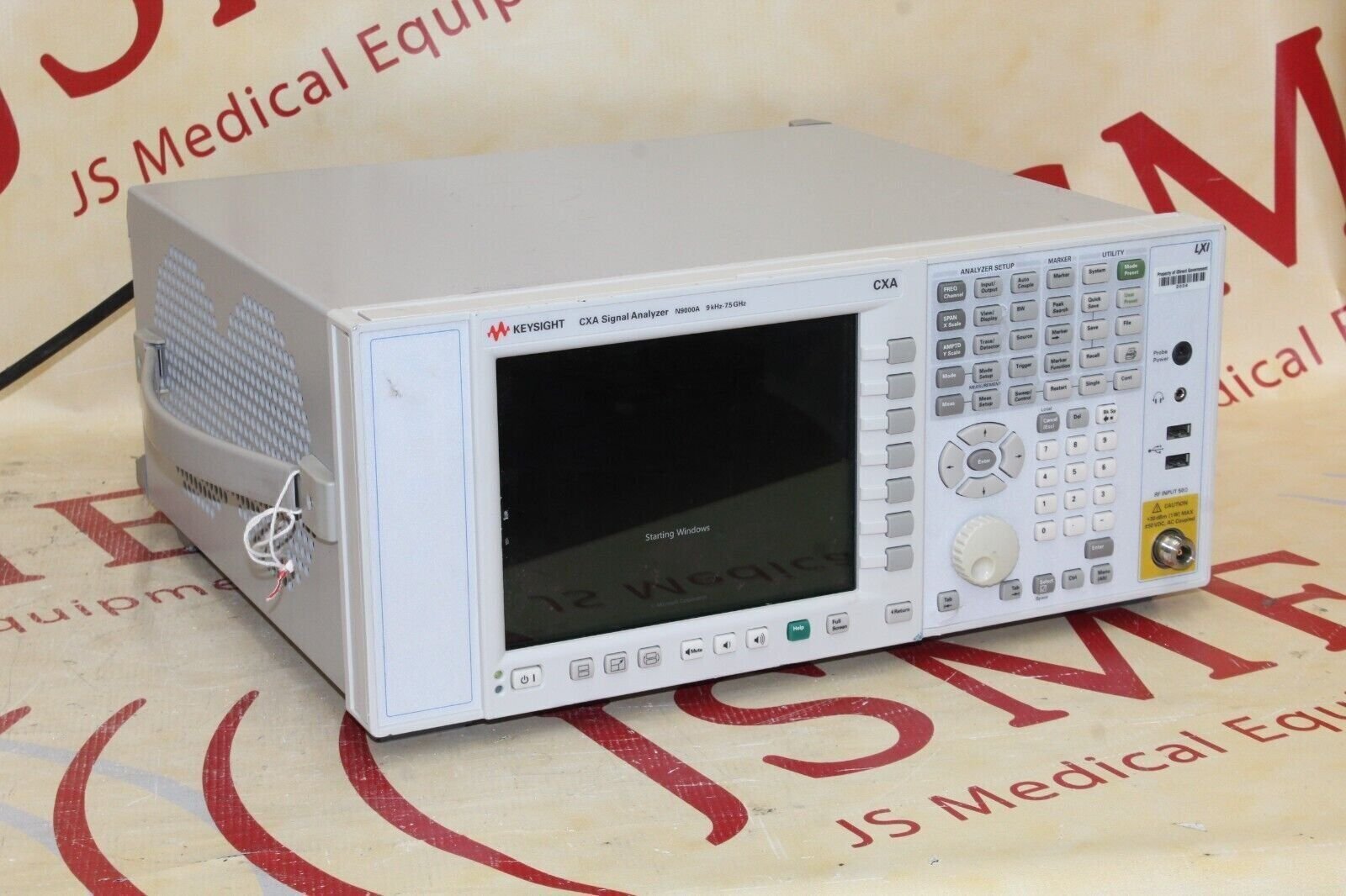Keysight Agilent CXA Signal Analyzer N9000A 9kHz - 7.5GHz – JS Medical Equipment