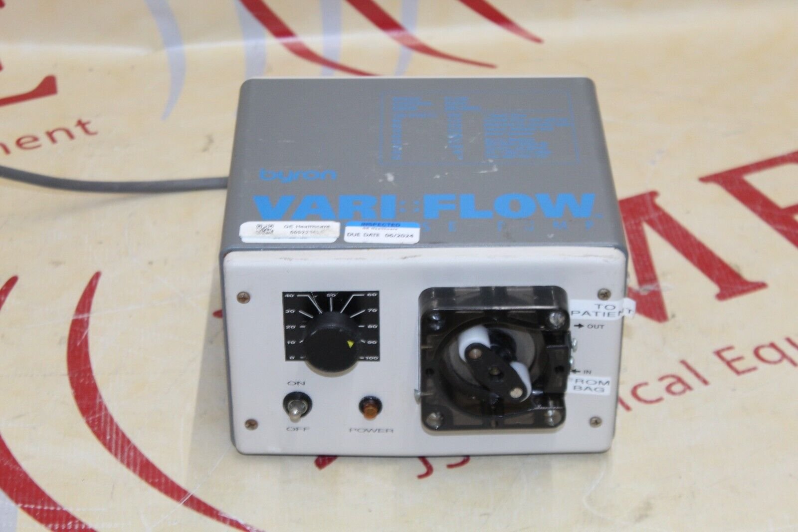 BYRON ECON II 2 RANDOLPH VARI-FLOW – JS Medical Equipment