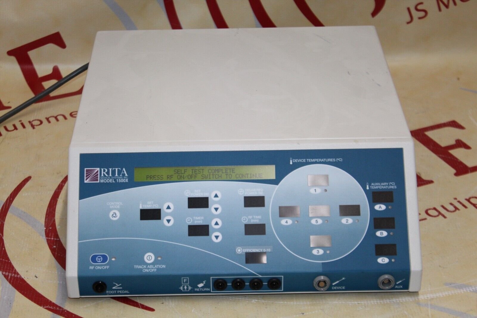 AngioDynamics Rita Model 1500x RF Radio Frequency Surgical Generator ...