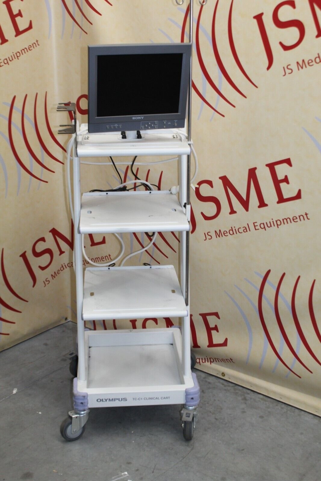 Olympus TC-C1 Compact Trolley Endoscopy Cart with Sony LMD-1410 – JS ...