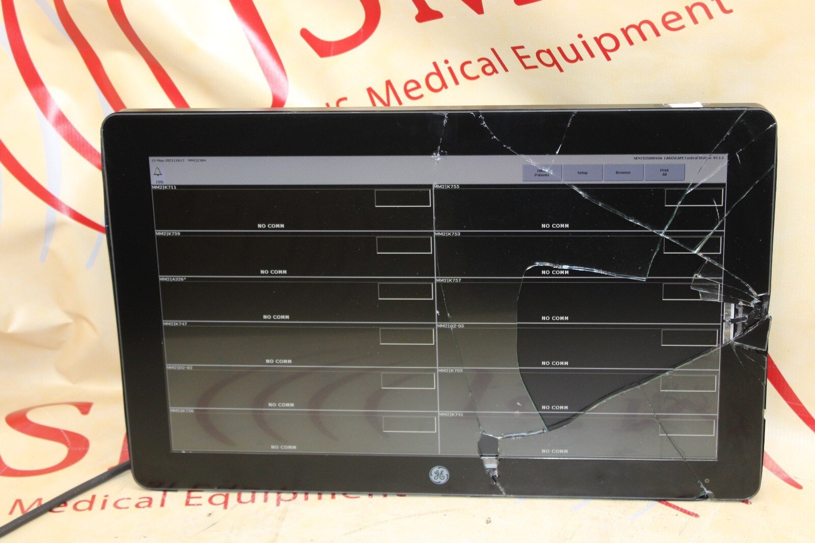 GE CARESCAPE Central Station MAI 700 REF 2082278-001 – JS Medical Equipment