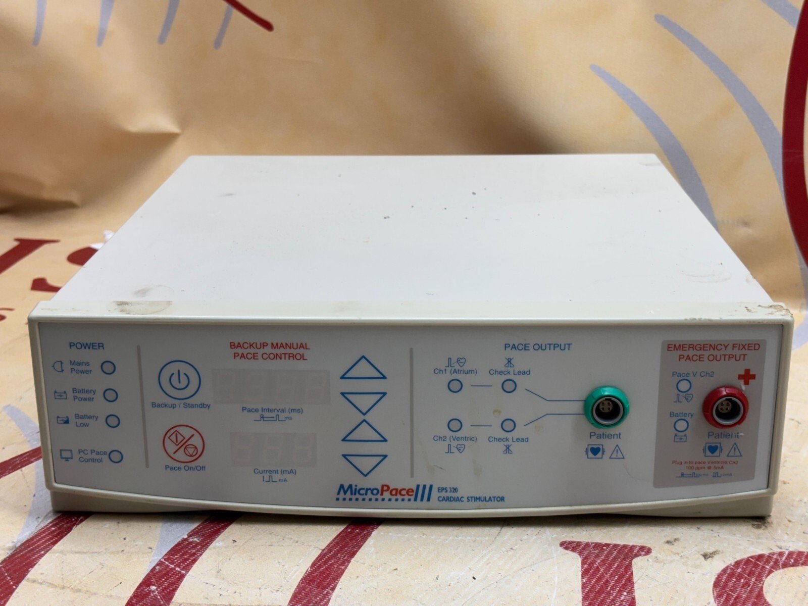 GE MicroPace III MP3008 – JS Medical Equipment