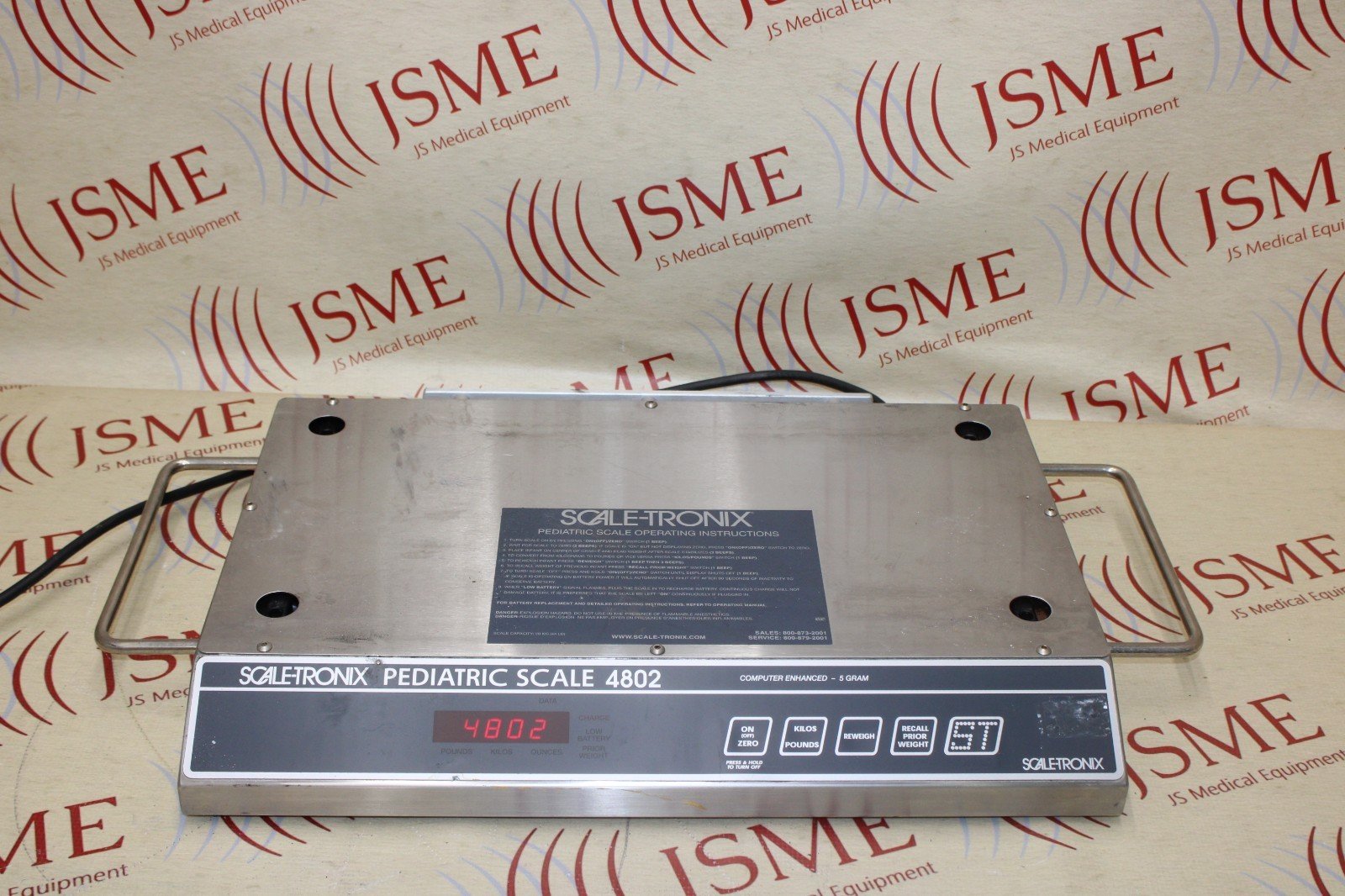Scale-Tronix 4802 Pediatric Scale – JS Medical Equipment