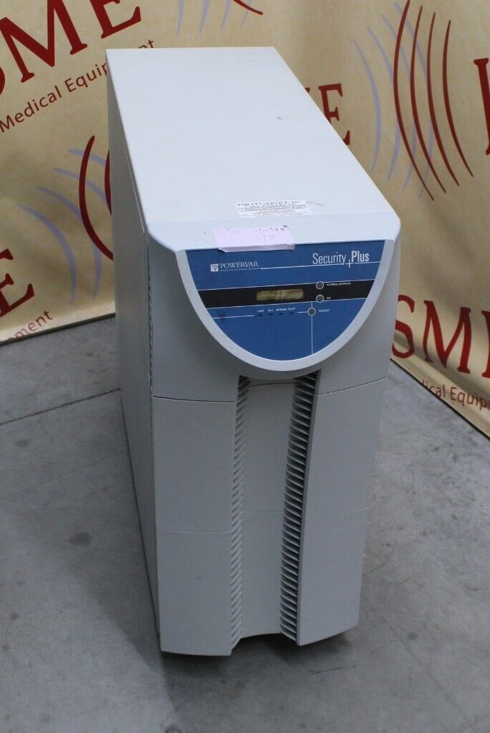 Powervar Security Plus Model ABCDEF8000-22 P/N 22080-58R – JS Medical ...