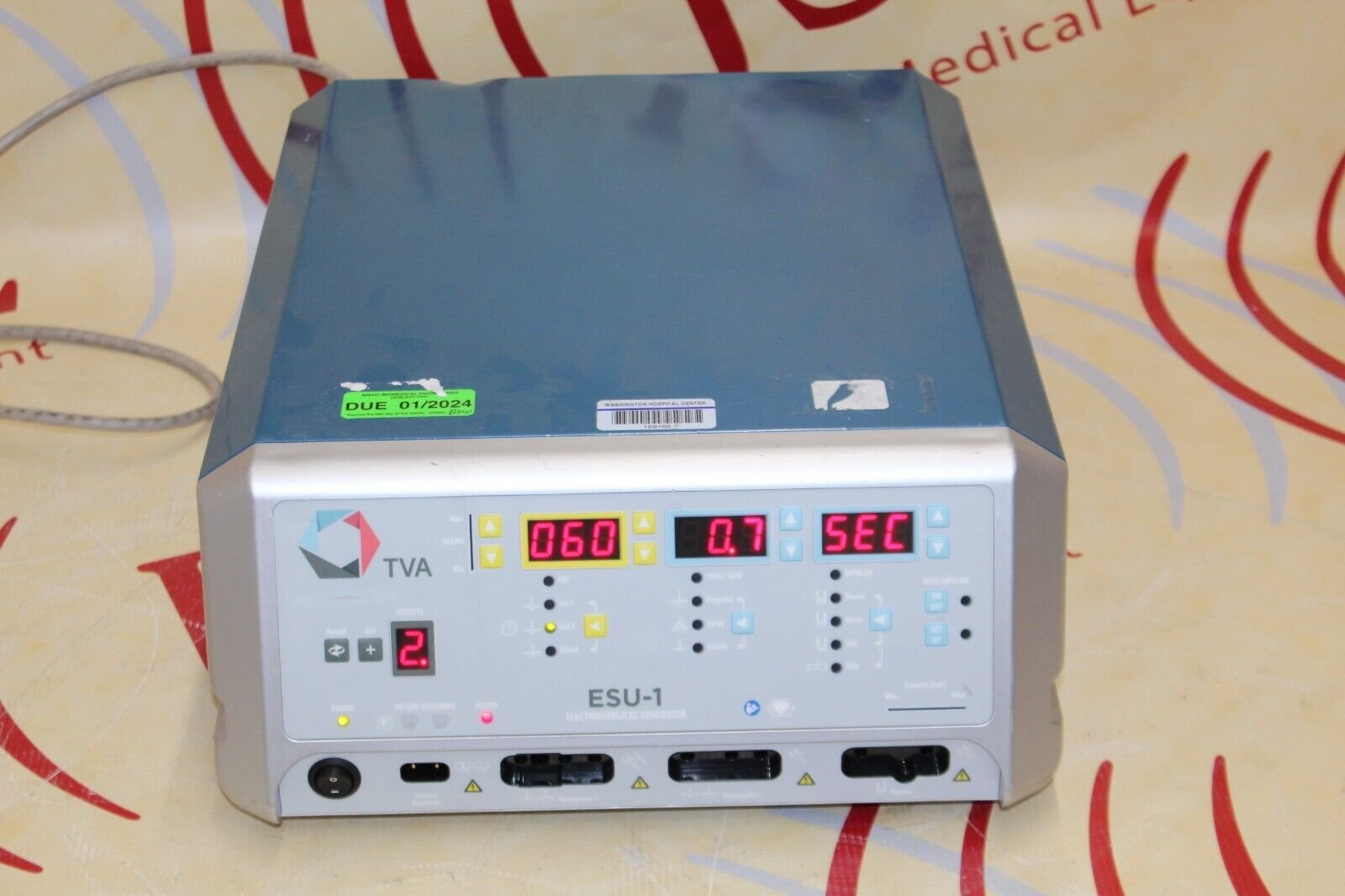 TVA MEDICAL ESU-1 ELECTROSURGICAL GENERATOR – JS Medical Equipment