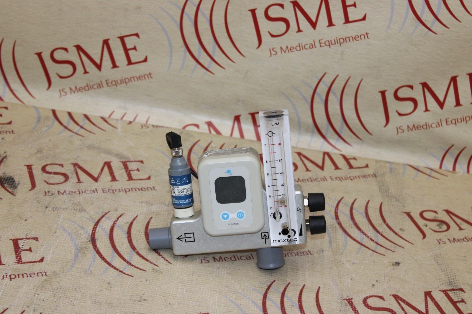 Maxtec R211P03-020 Mixer Air/O2 MaxVenturi High Flow With Pole Clamp ...
