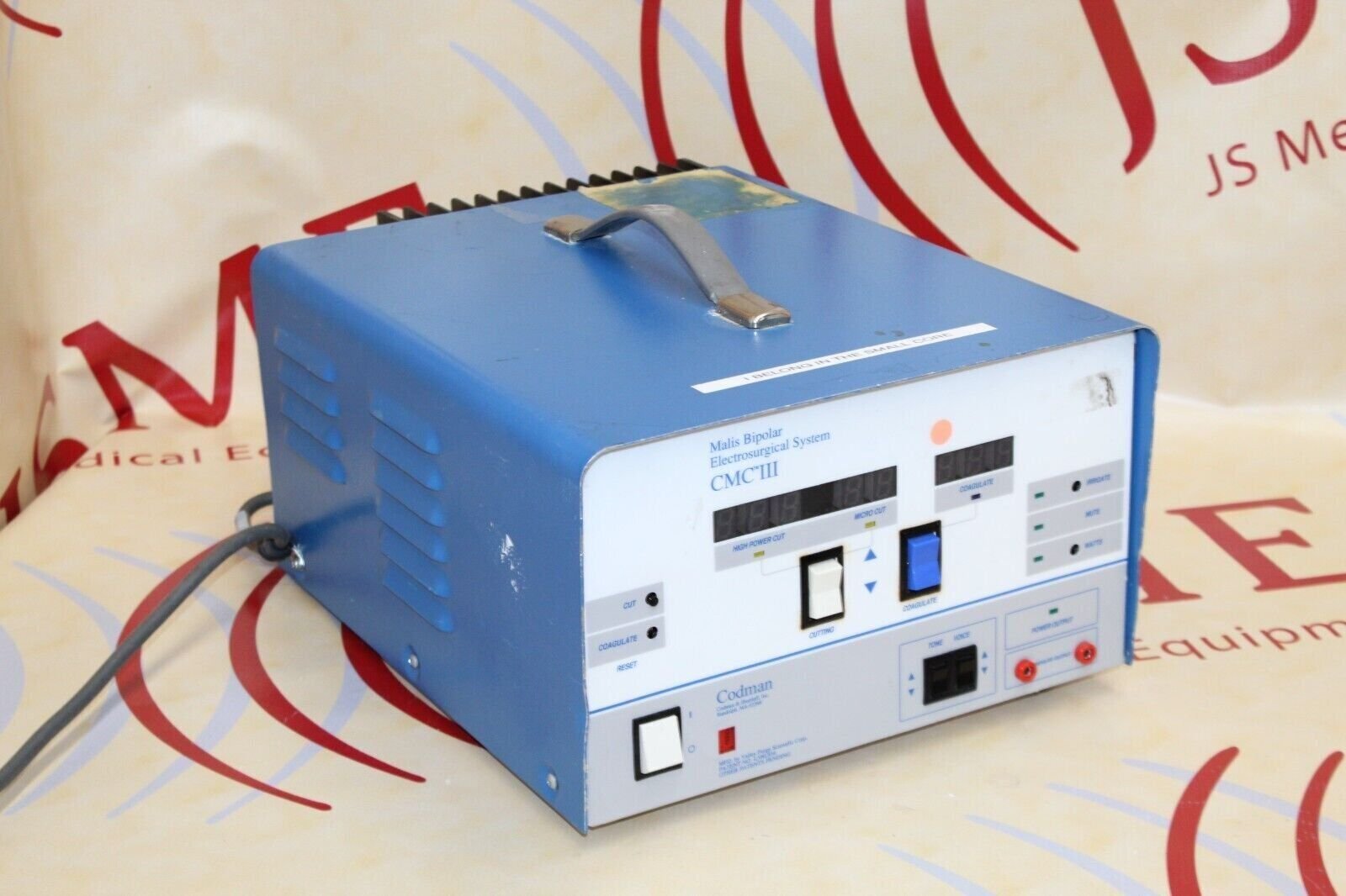 Codman CMC III Malis Bipolar Electrosurgical System [80-1170] – JS ...