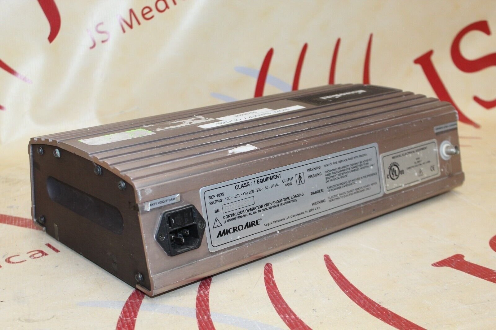 MicroAire 1025 Console Liposuction Machine – JS Medical Equipment