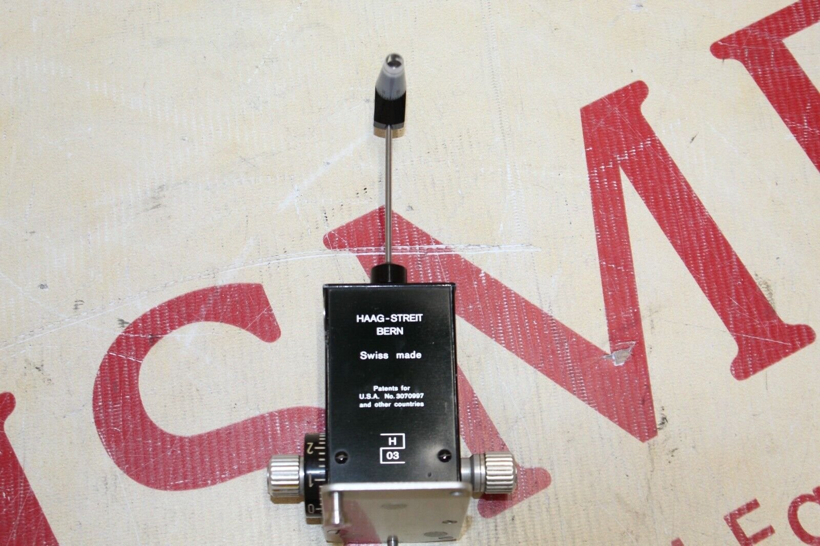 Haag-Streit Bern H 03 Applanation Tonometer – JS Medical Equipment