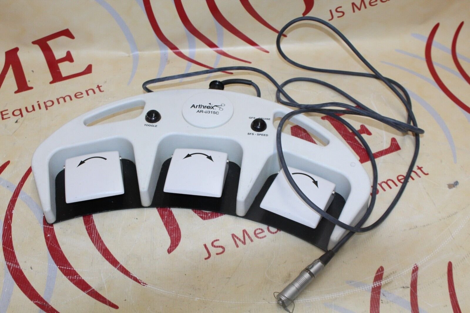 Arthrex AR-8315C Footswitch – JS Medical Equipment