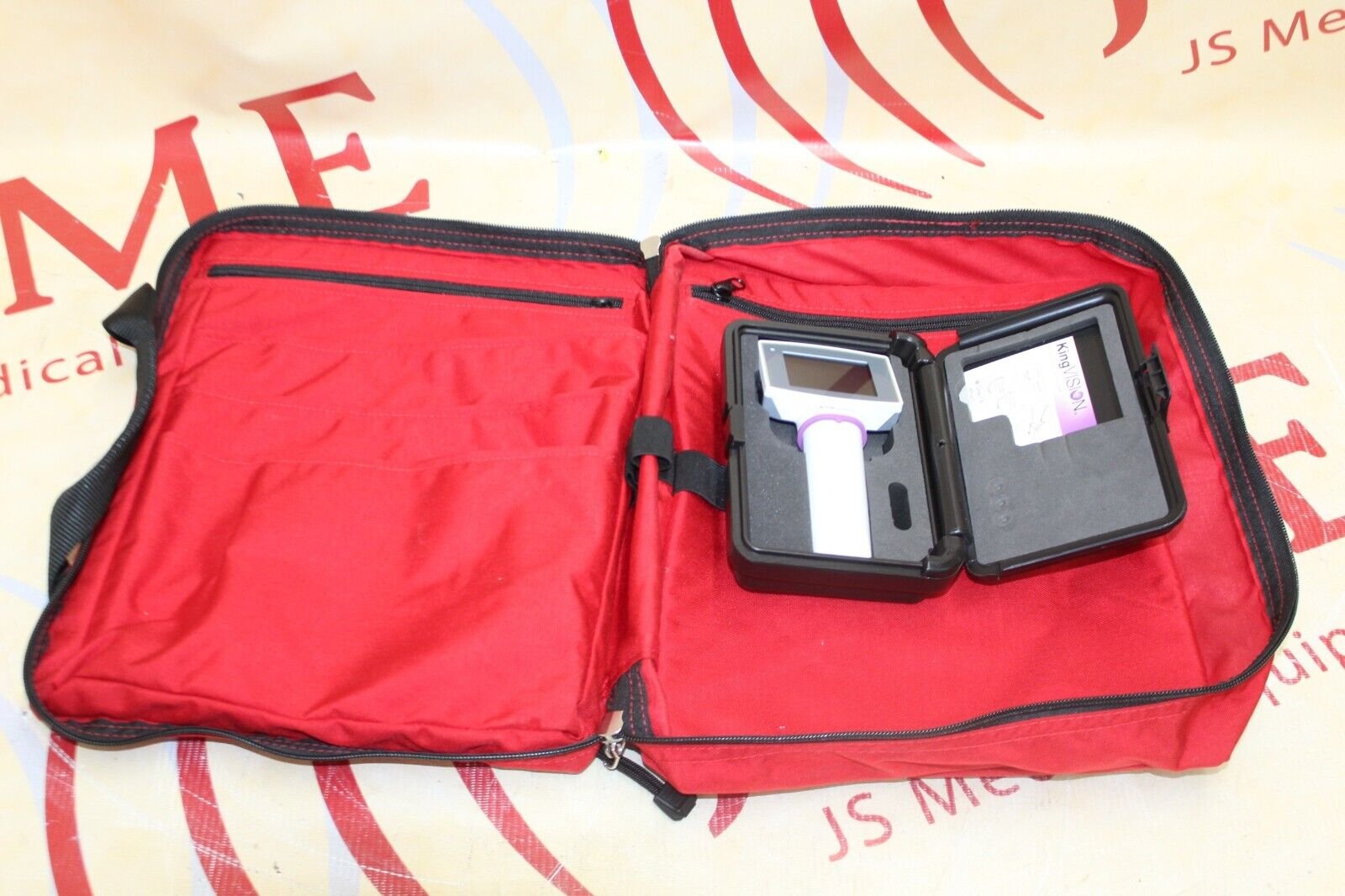 King Vision Video Laryngoscope Digital Display Monitor with Case and C ...