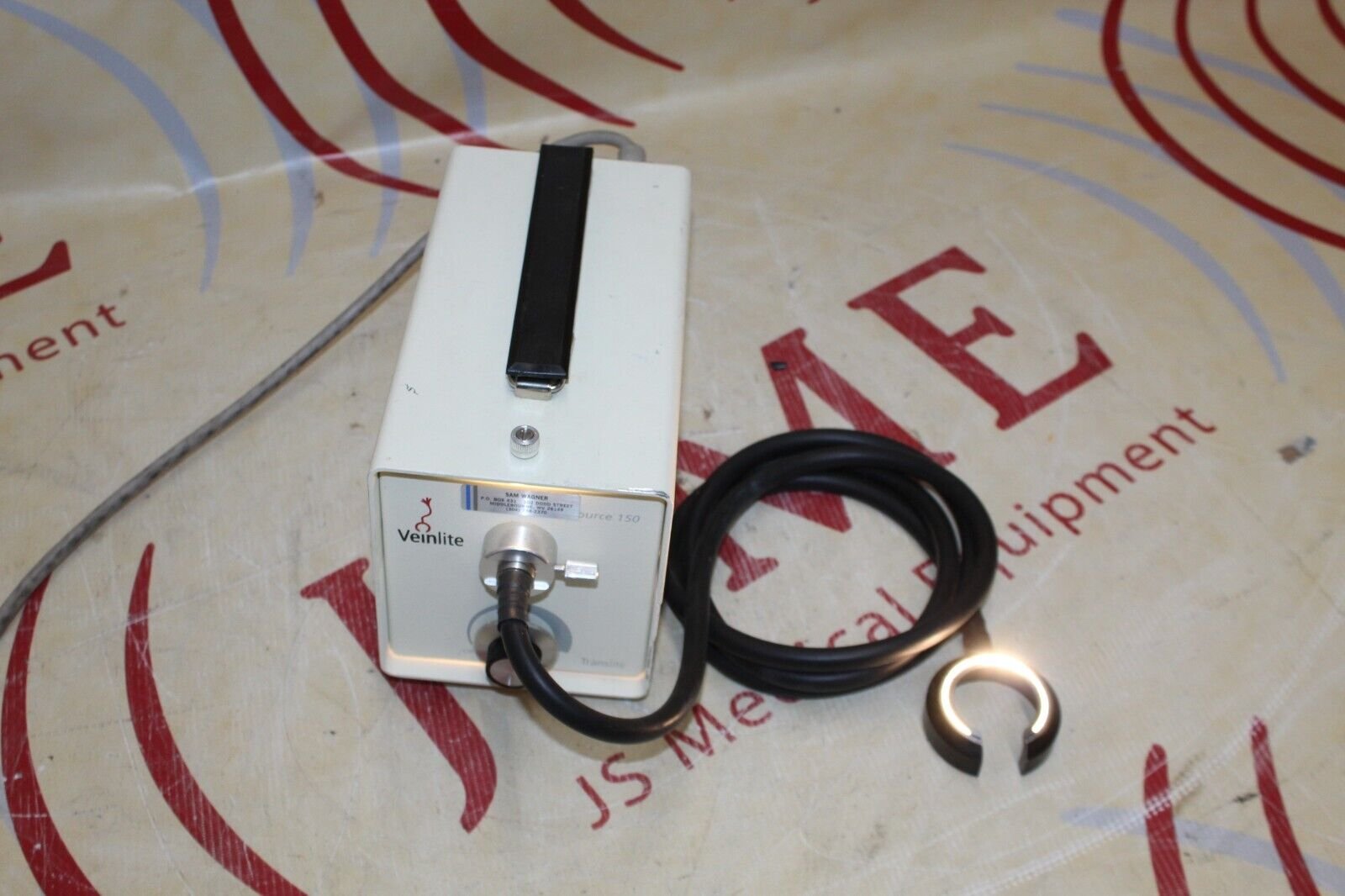Veinlite Model FO-150 Translite Light Source with Fiber Optic Cable ...