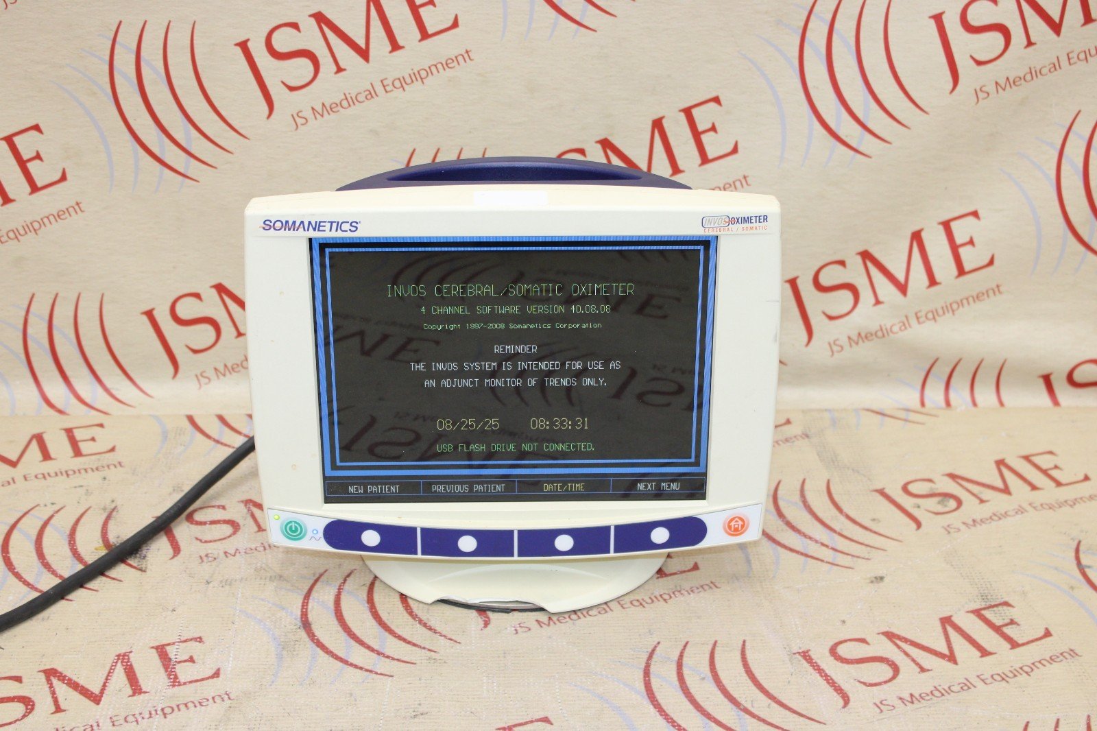 Somanetics Invos 5100C Cerebral Oximeter Monitor – JS Medical Equipment