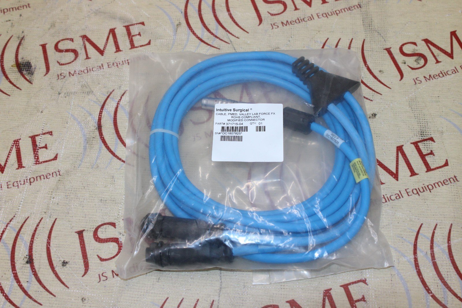 Intuitive Surgical 371715-04 Cable PMED Valley Lab Force FX Modified C ...
