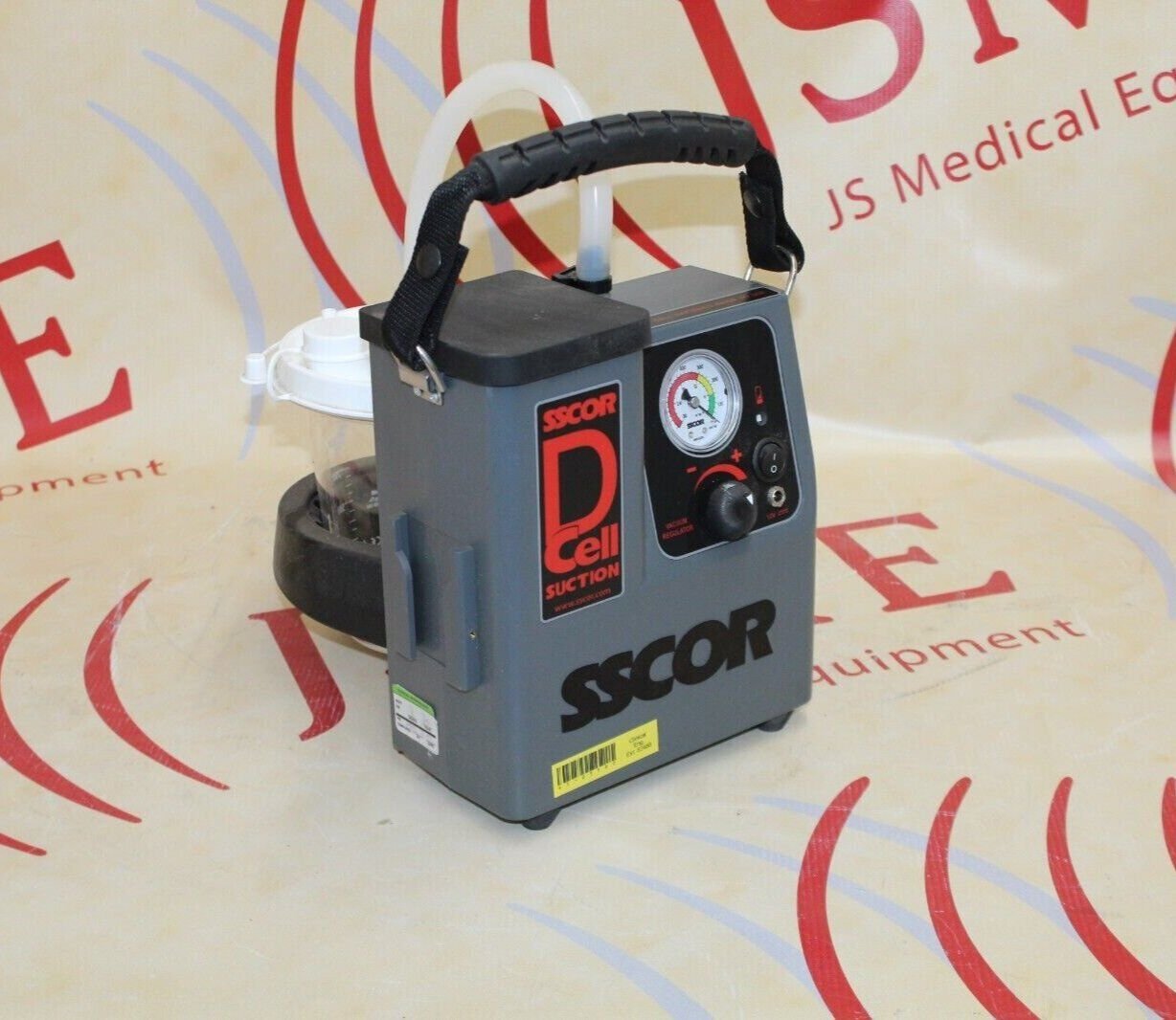 SSCOR D. Cell Portable Suction Unit, REF: DM10-001 – JS Medical Equipment