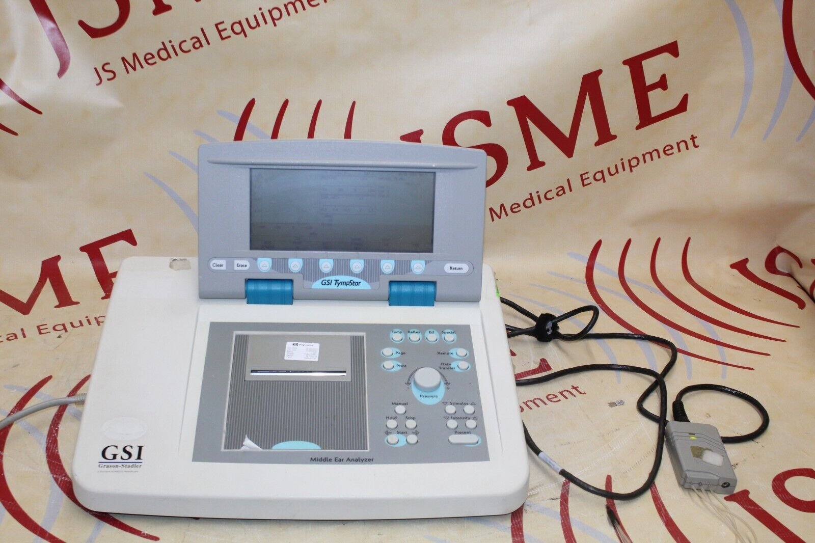Grason-Stadler GSI Tympstar Tympanometer Middle Ear Analyzer & Probe ...