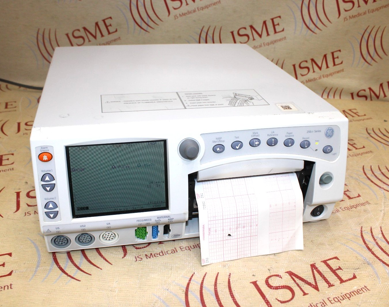 GE Healthcare 259CX-A Corometrics 250 Series Maternal/Fetal Monitor ...