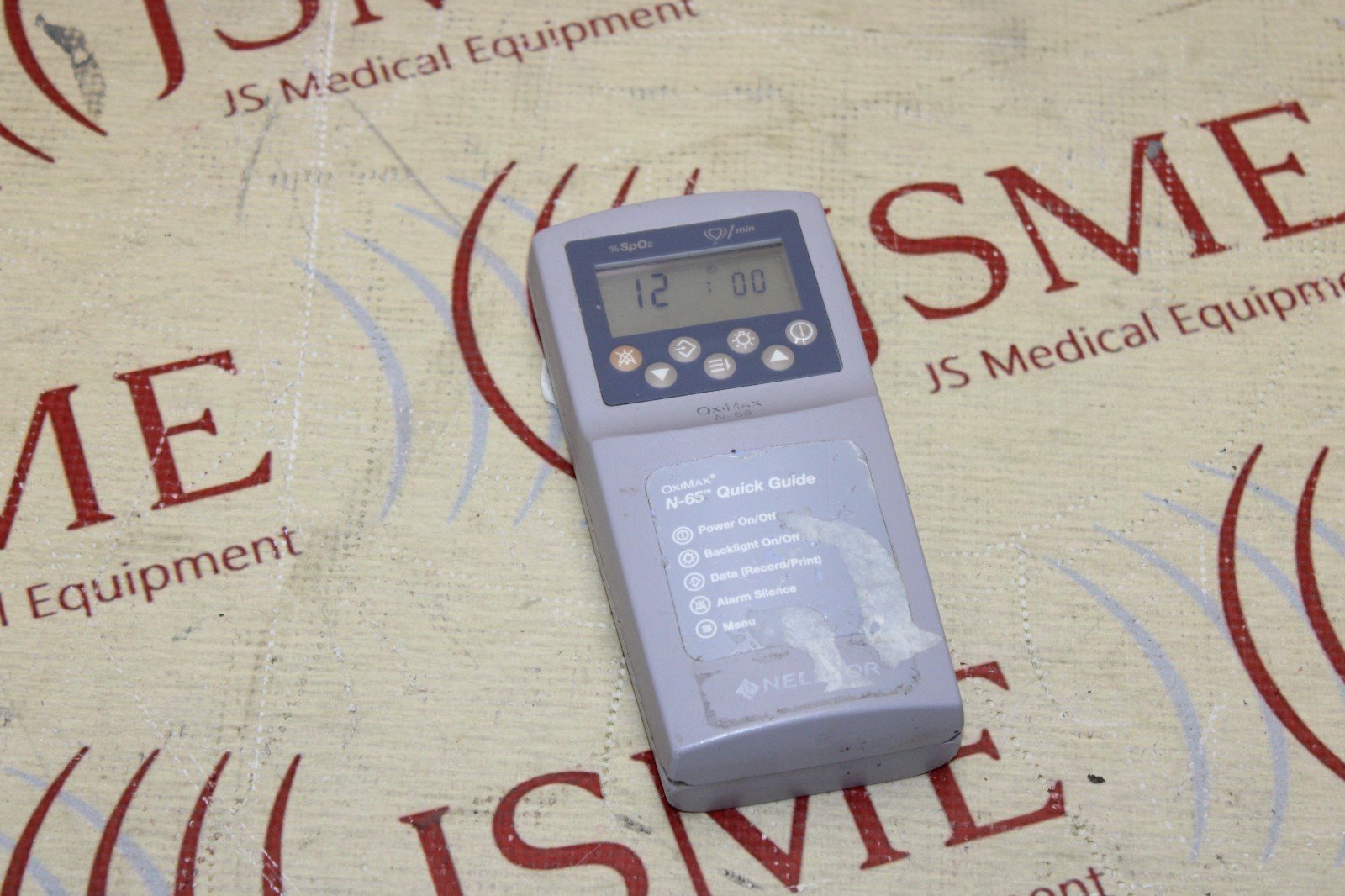 Nellcor Oximax N-65 Pulse Oximeter – JS Medical Equipment