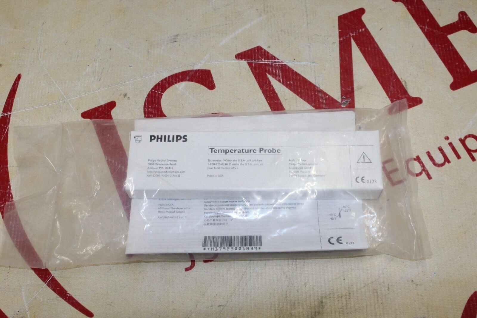 Philips 23001B Cardiac Output Temperature Probe – JS Medical Equipment