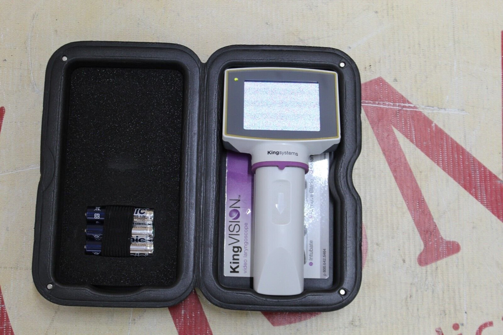 King Vision Video Laryngoscope Digital Display Monitor in Case – JS ...