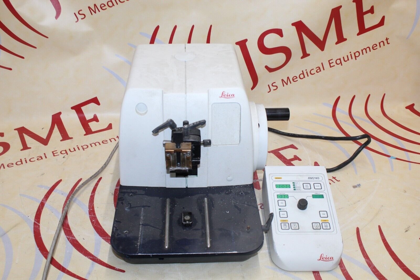 Leica RM 2145 Rotary Microtome with Controller – JS Medical Equipment