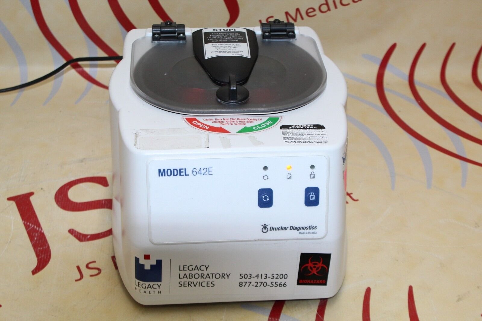 Drucker 642E Centrifuge – JS Medical Equipment