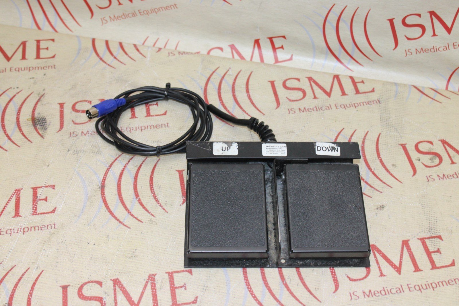 Suspa D45-02673 Dual Pedal Foot Switch – JS Medical Equipment