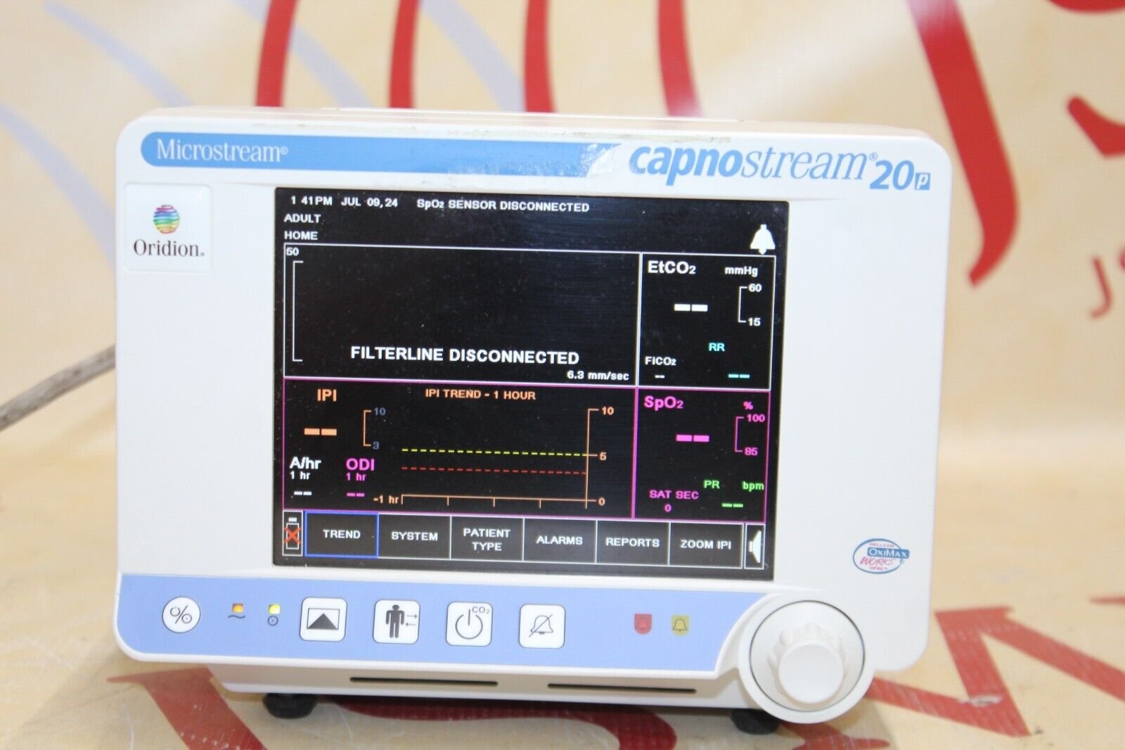 Oridion Microstream Capnostream 20P – JS Medical Equipment