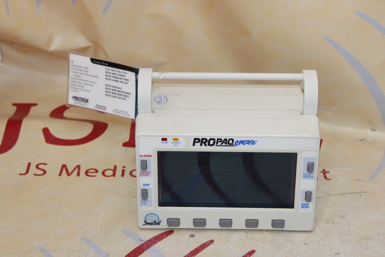 Smartcuf Propaq Encore 202 EL – JS Medical Equipment