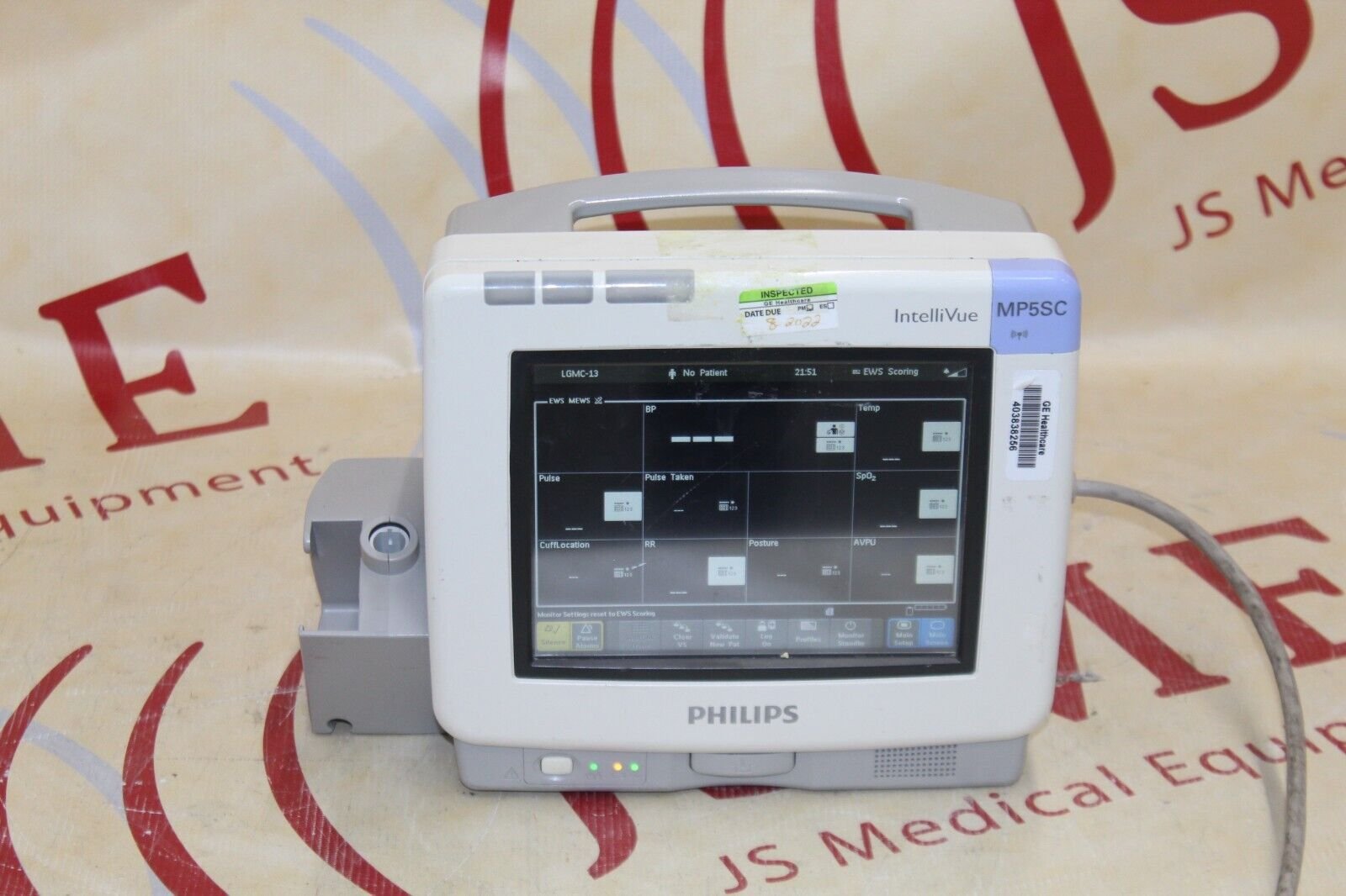 Philips IntelliVue MP5SC Patient Monitor – JS Medical Equipment