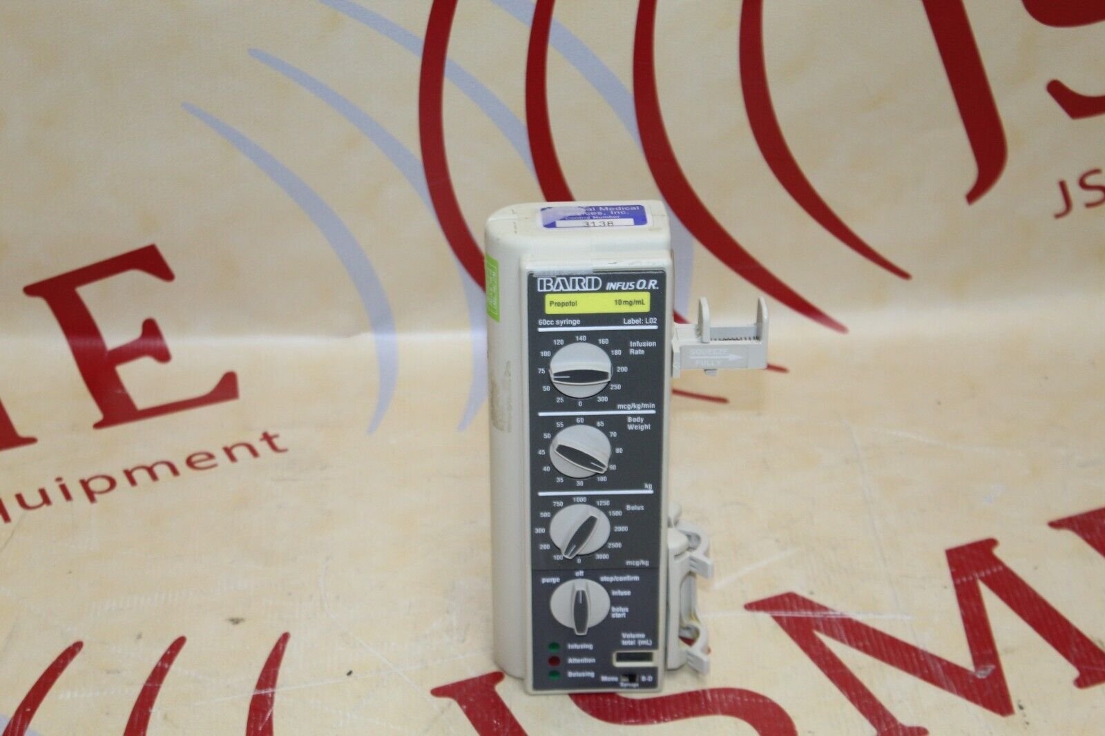 Baxter Infus O.R. Pump – JS Medical Equipment