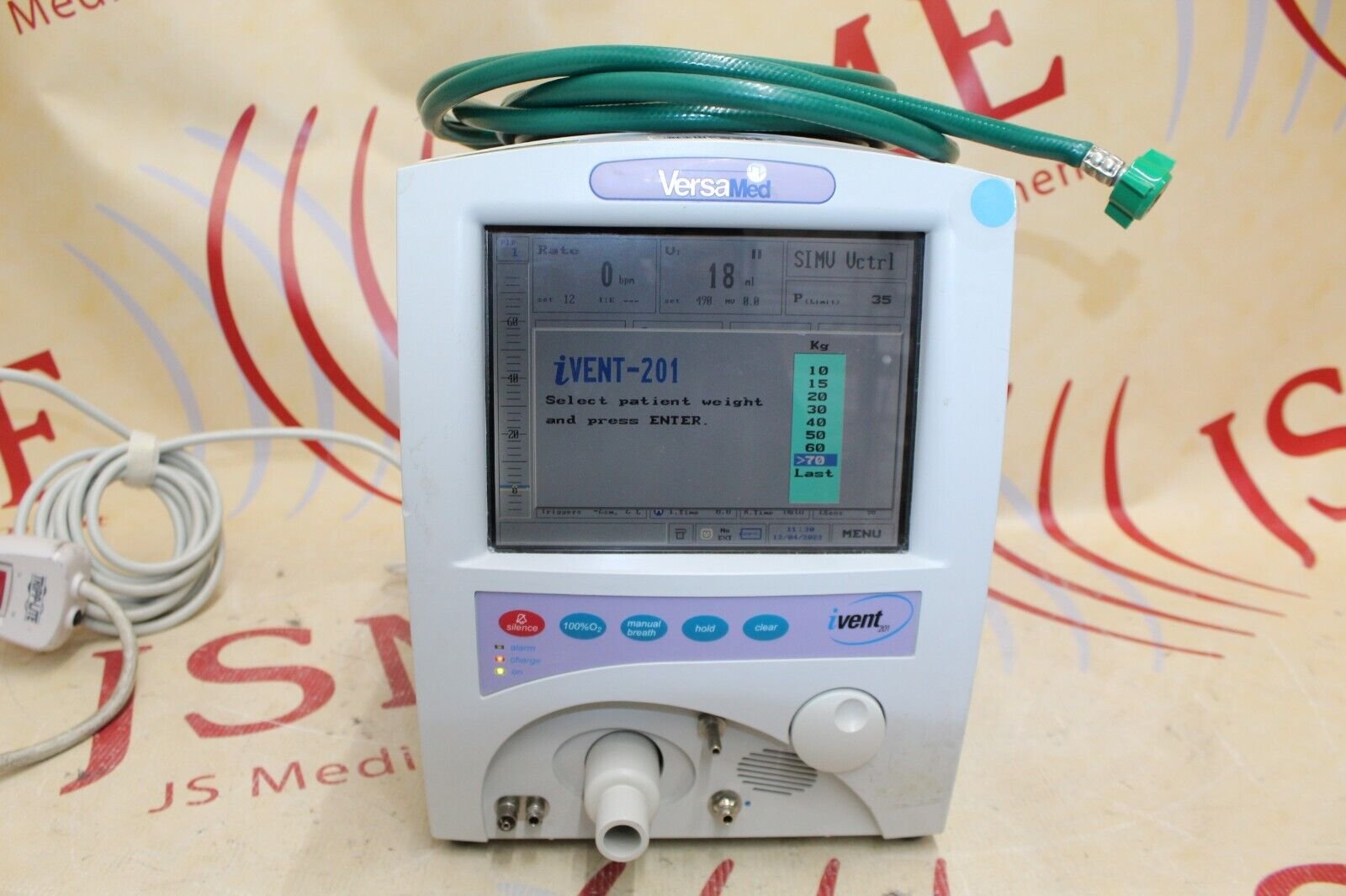 VERSAMED IVENT 201 – JS Medical Equipment