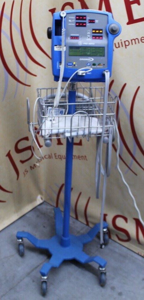 Dinamap GE PRO400 V2 patient monitor with rolling stand – JS Medical ...