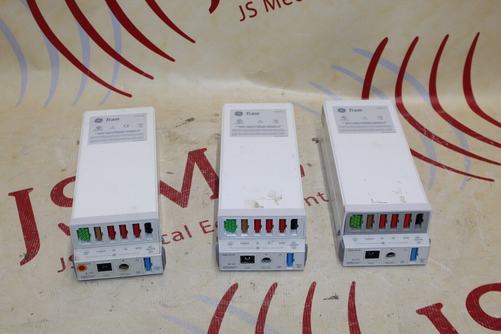 LOT of 3 - GE Tram 451M Module – JS Medical Equipment