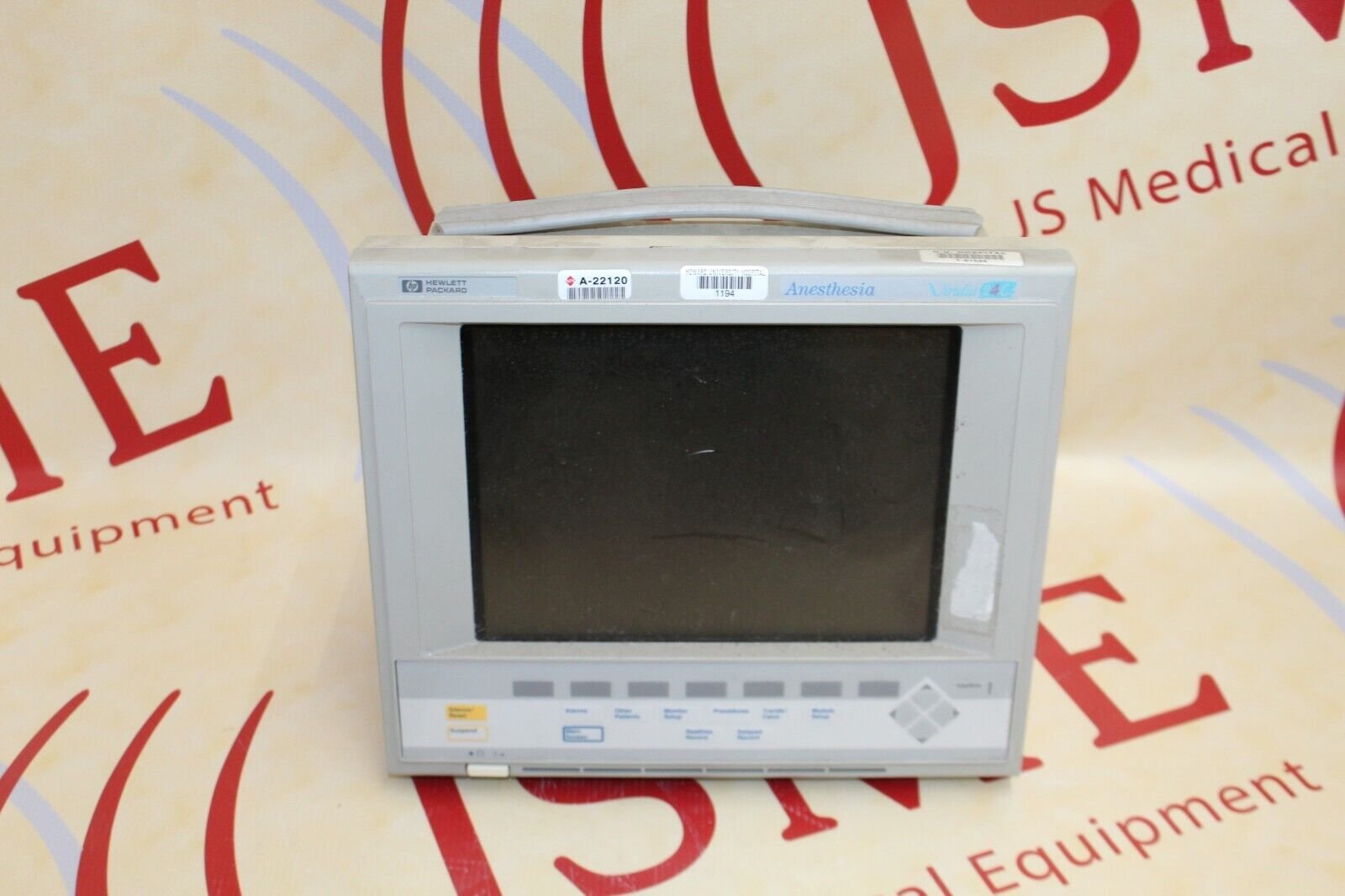 Hewlett Packard HP Viridia 24C M1205A Anesthesia Patient Monitor – JS ...