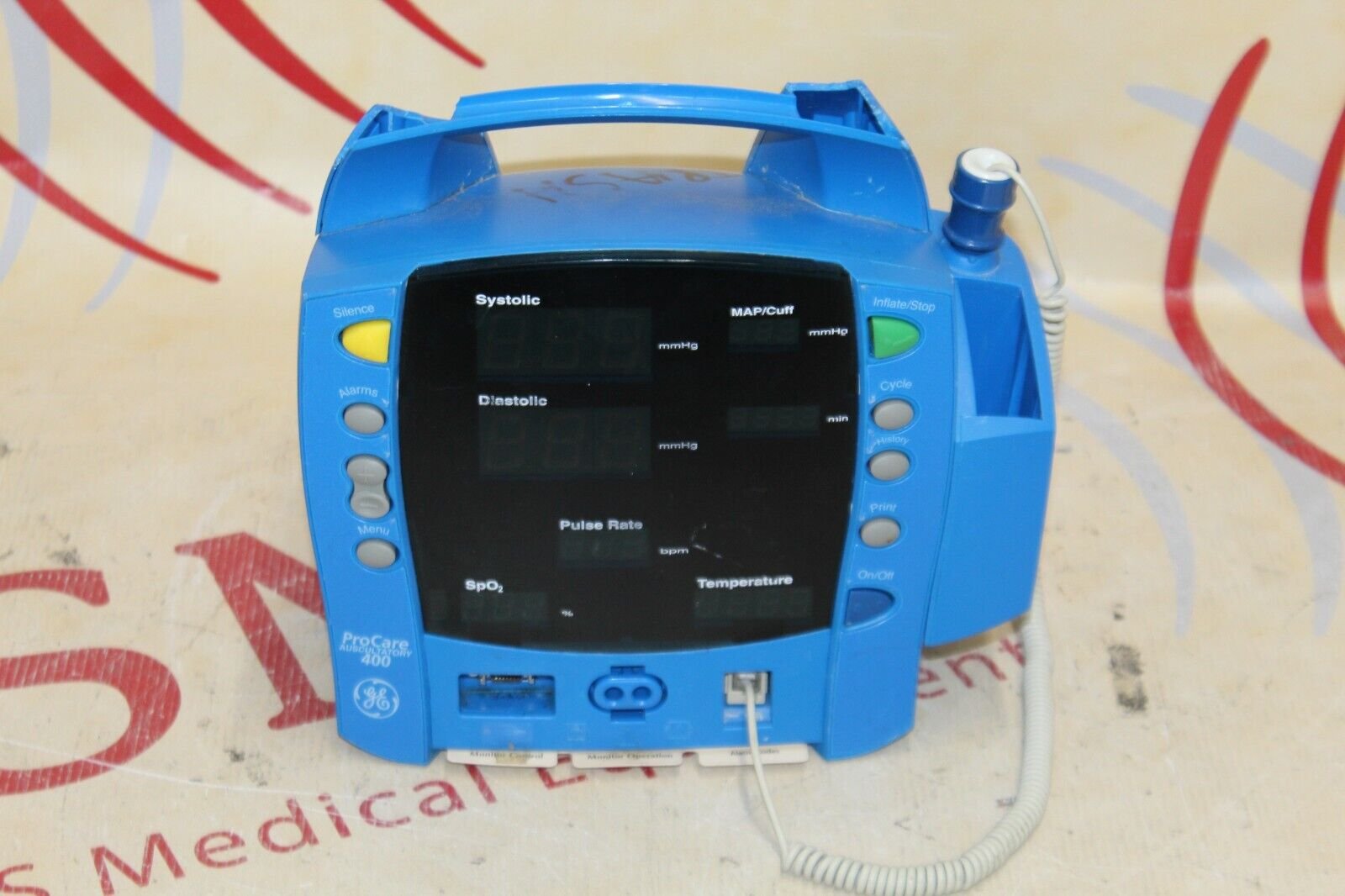 GE Healthcare Dinamap Procare 400 Vital Signs Monitor – JS Medical ...
