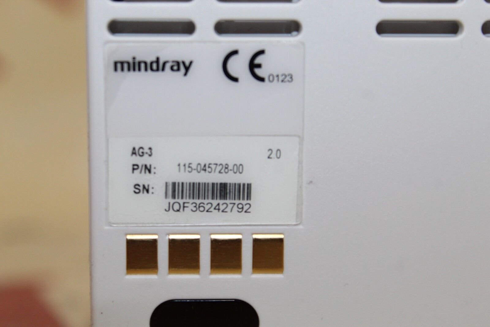 Mindray AG+O2 Module 115-045728-00 – JS Medical Equipment