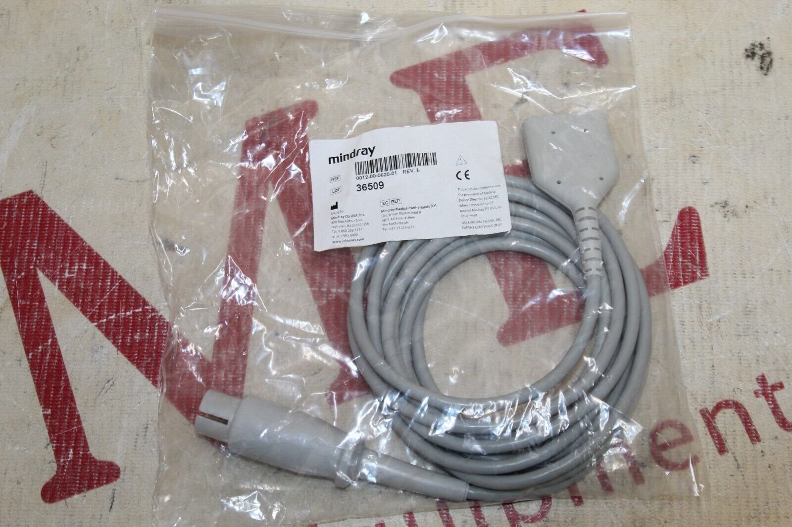 Datascope Mindray DS USA 0012-00-0620-01 ECG Trunk Cable 5-Lead – JS ...
