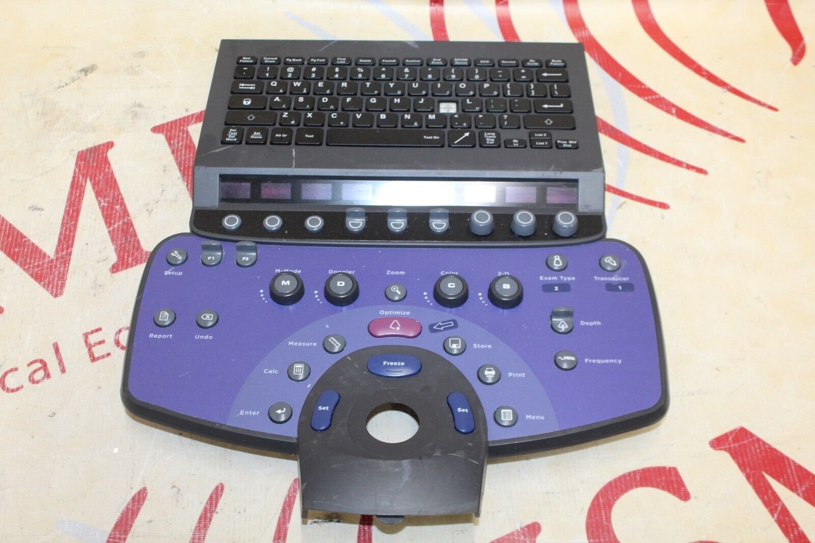 Mindray Zonare ZS3 Ultrasound Keyboard – JS Medical Equipment