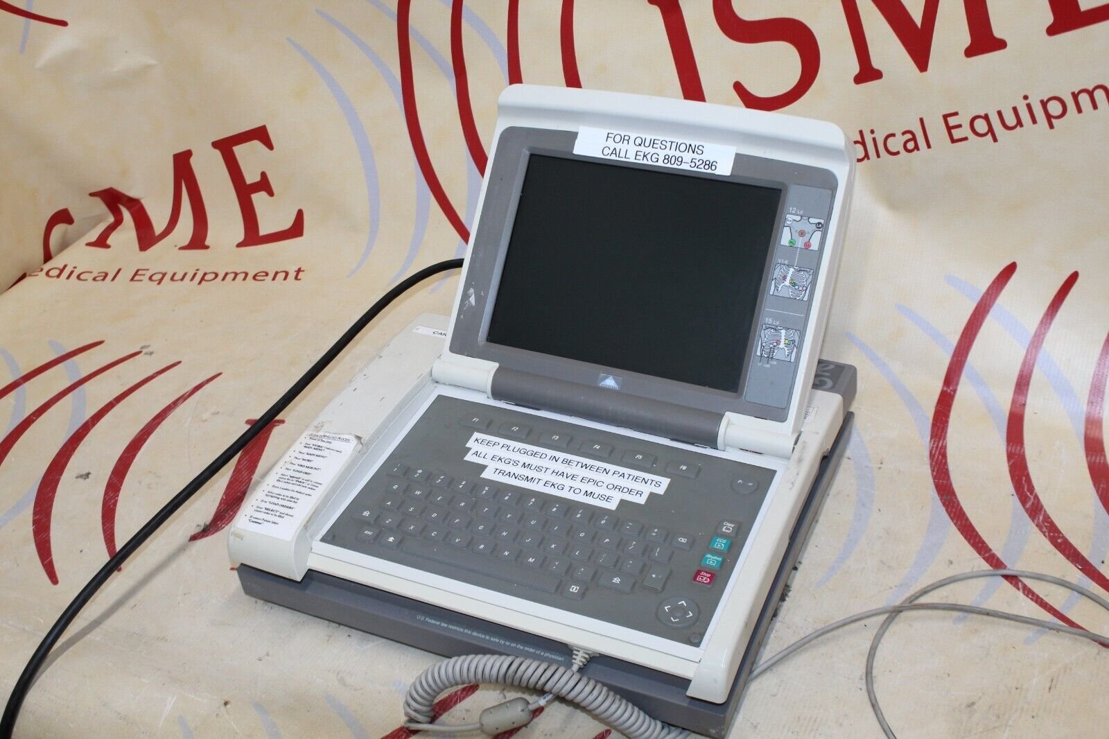 GE Healthcare MAC 5000 ECG – JS Medical Equipment
