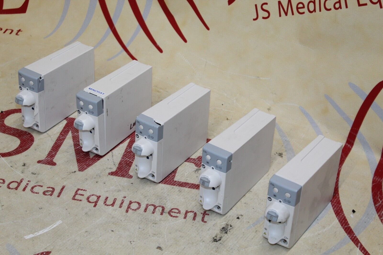 Lot of 5 Mindray CO2 EtCO2 Capnography Gas Module 115-048924-00 for Pa ...