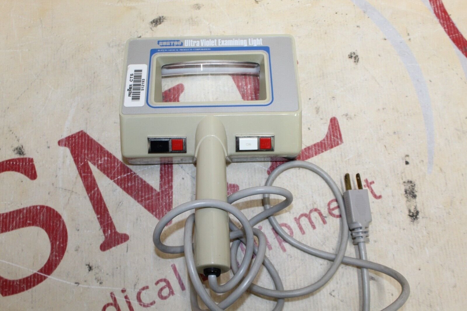 BURTON MEDICAL 31603 MAGNIFIED ULTRAVIOLET EXAMINATION LIGHT – JS ...