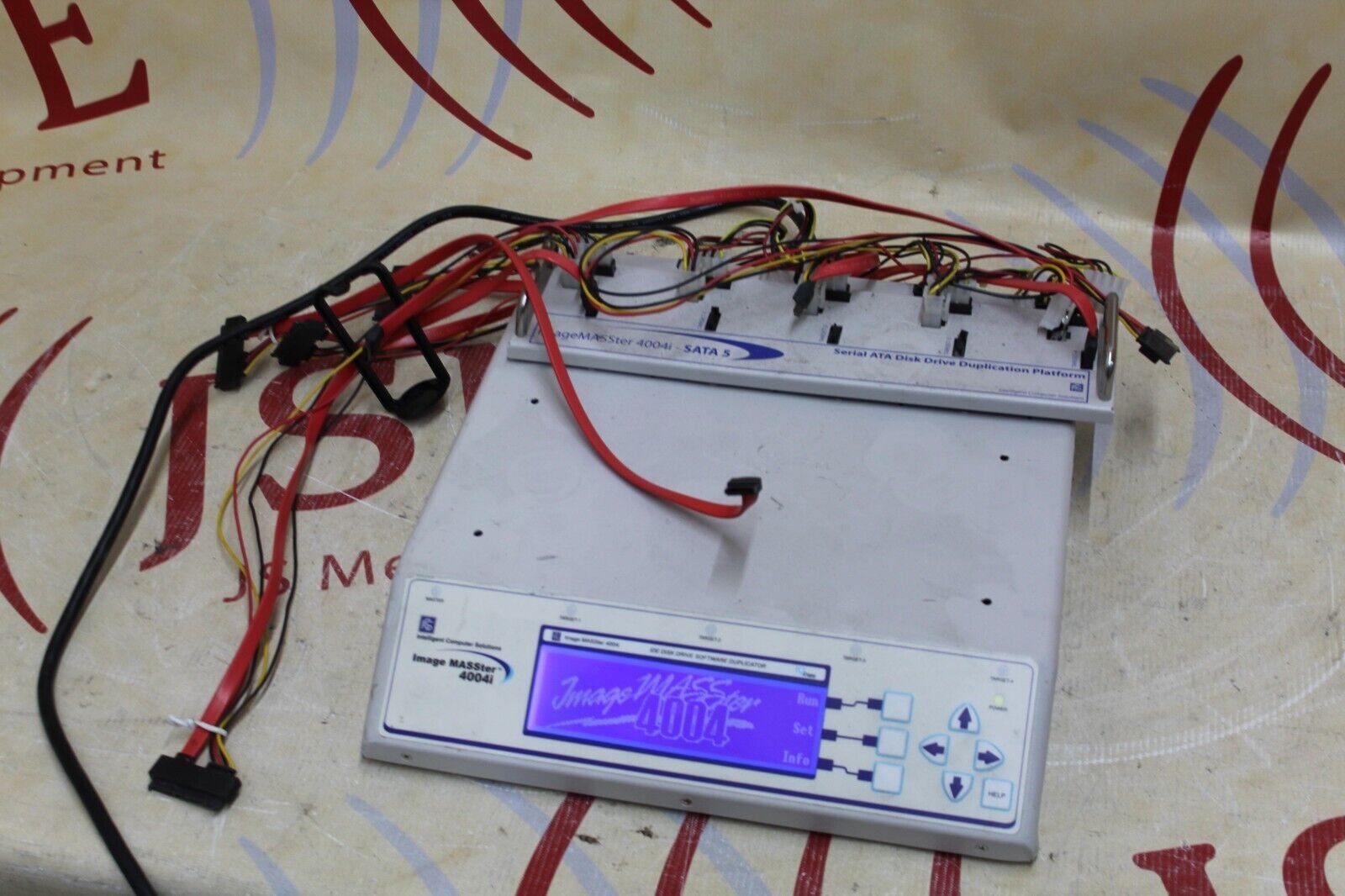 ICS Image MASSter 4004i Serial ATA Disk Drive Duplication Platform – JS ...