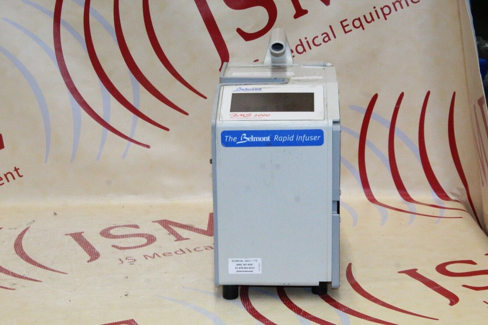 Belmont Instrument Corporation FMS2000 Rapid Infuser ~ – JS Medical ...