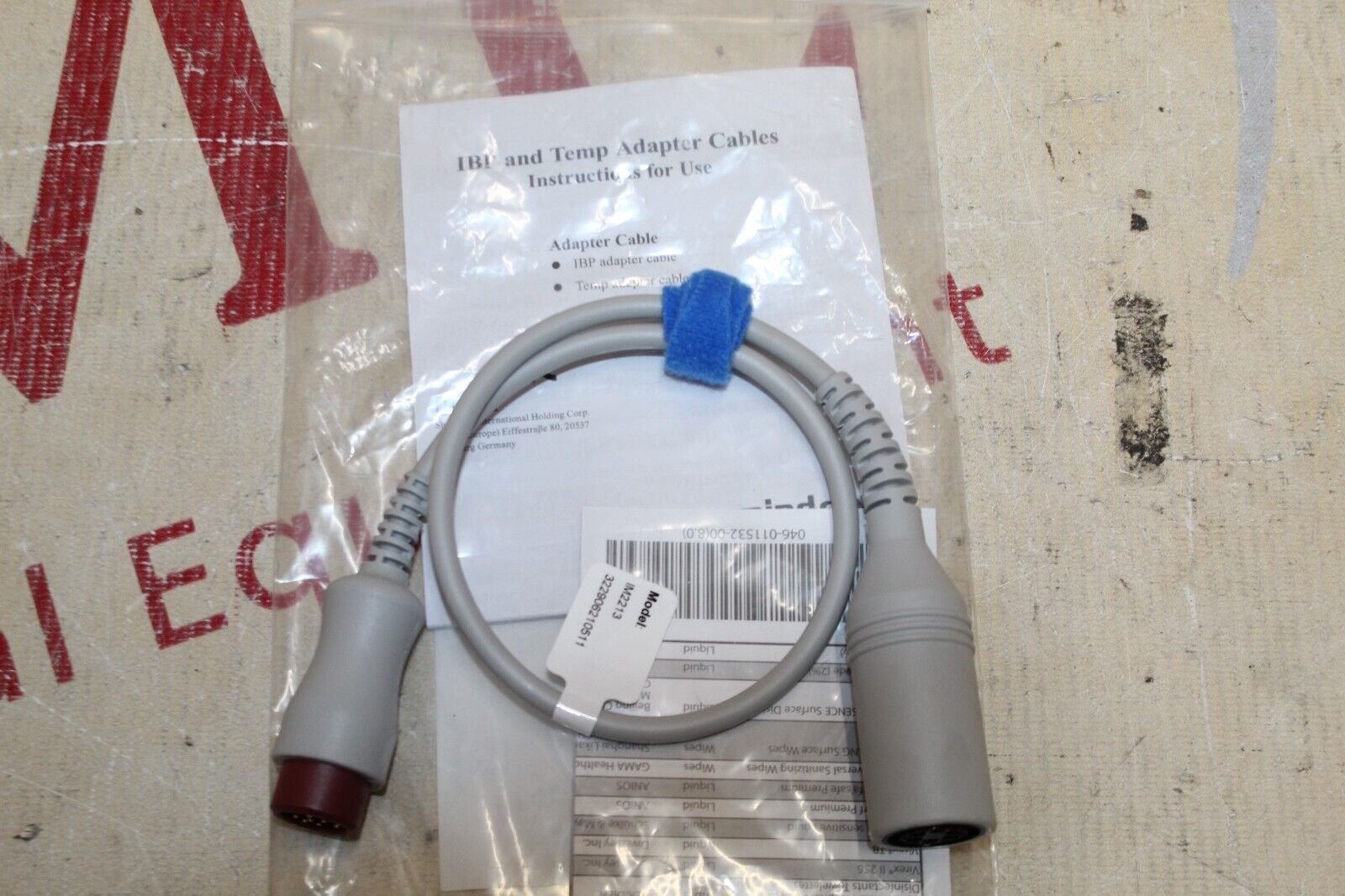 Mindray IBP Cable Adapter 0010-20-42795 IM2213 – JS Medical Equipment