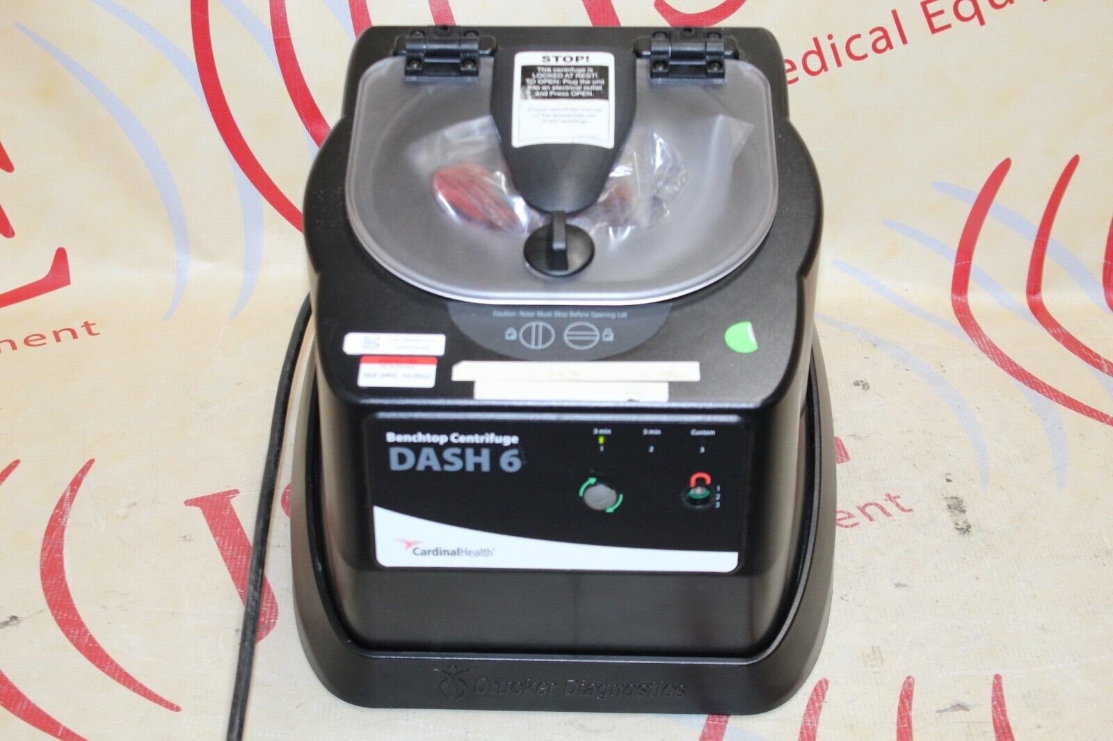 Drucker Diagnostics Dash Apex 6 Centrifuge – JS Medical Equipment