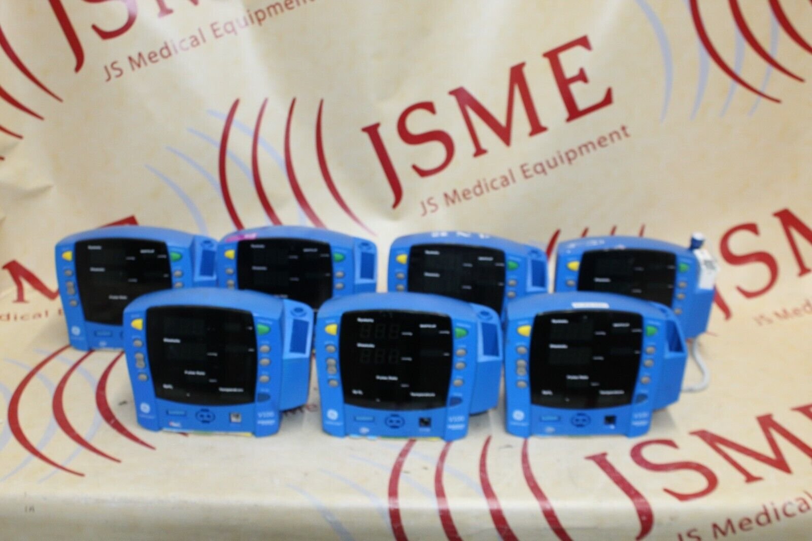 LOT of 7 GE Carescape Dinamap V100 Vital Signs Patient Monitor – JS ...