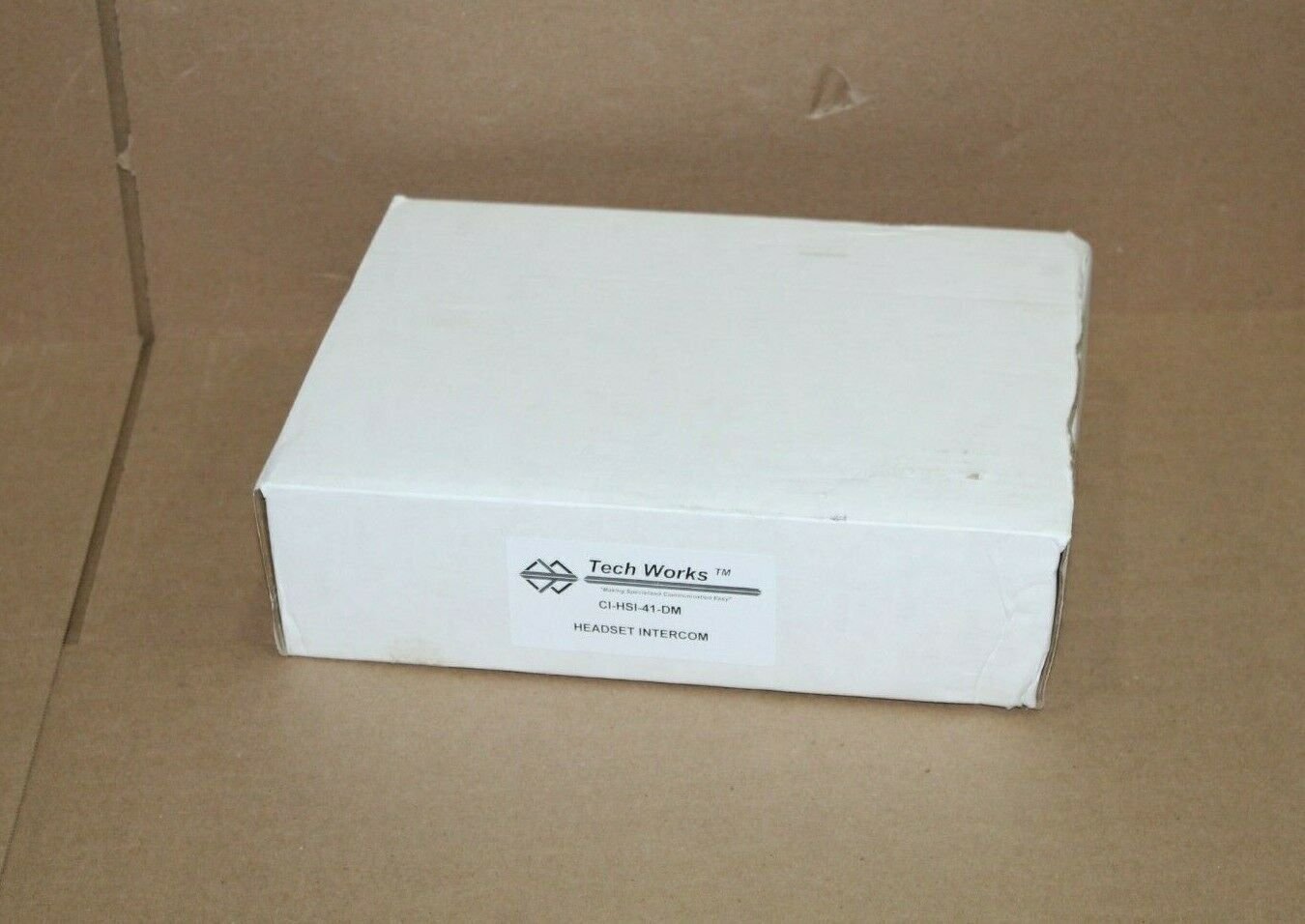 Tech Works CI-HSI-41 Collaborative Intercom Headset Interface – JS ...